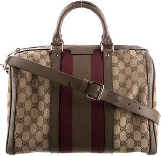 Gucci GG Canvas Boston Bag - ShopStyle