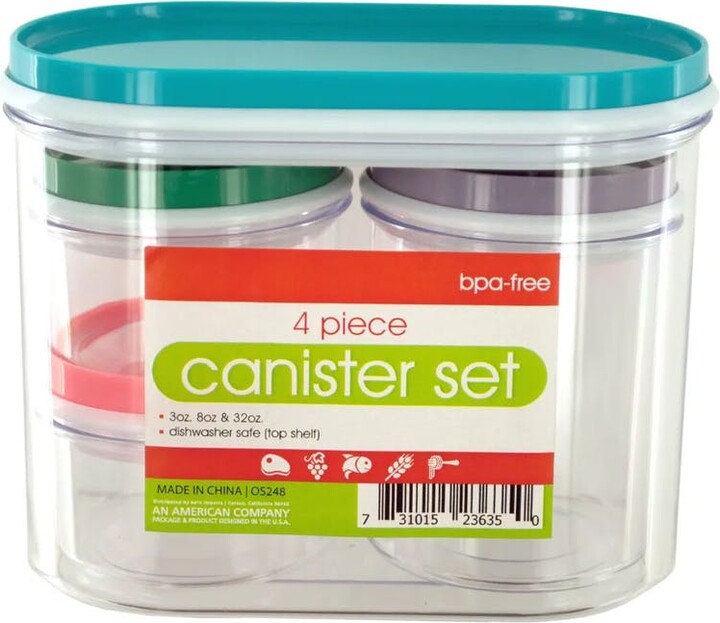 Kole Imports Multi-Purpose Nesting Canister Set - ShopStyle Food ...
