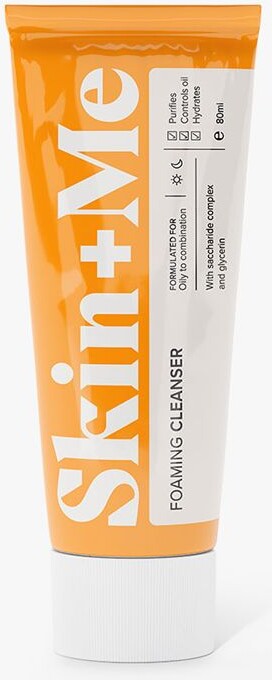 Skin + Me Foaming Cleanser for Oily to Combination Skin with Saccharide ...