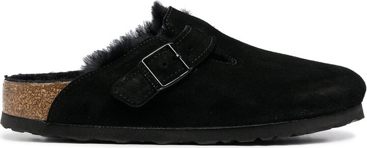 Birkenstock Boston Shearling slippers - ShopStyle
