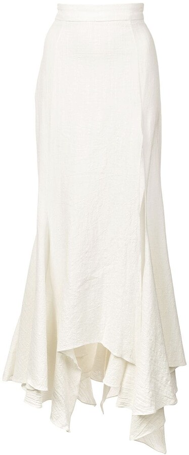 Juan Carlos Obando Split Leg Skirt - ShopStyle