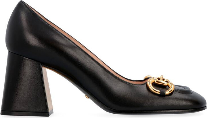 Gucci Leather Pumps - ShopStyle
