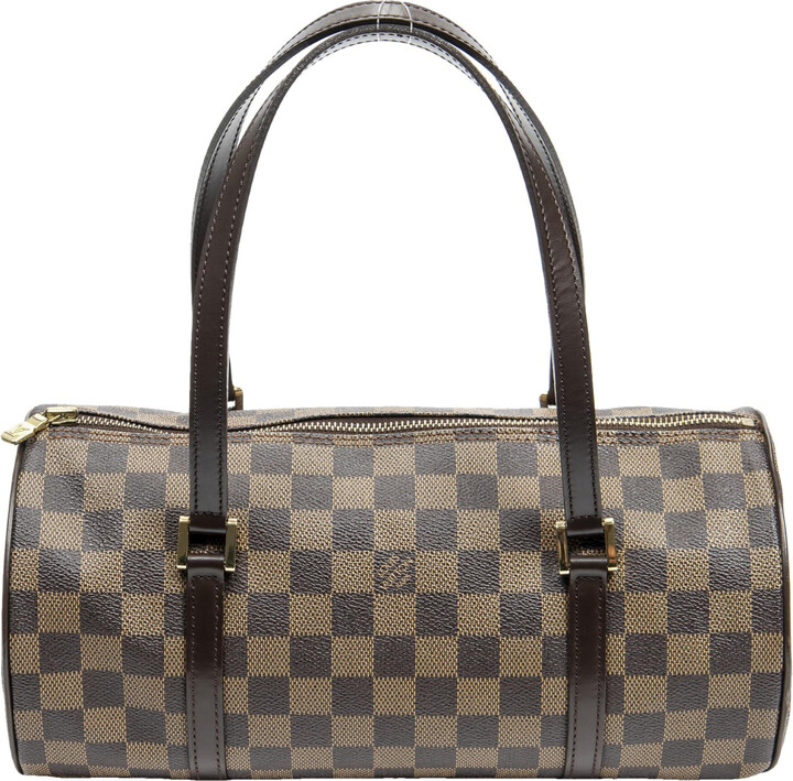 Louis Vuitton Papillon leather handbag - ShopStyle Tote Bags