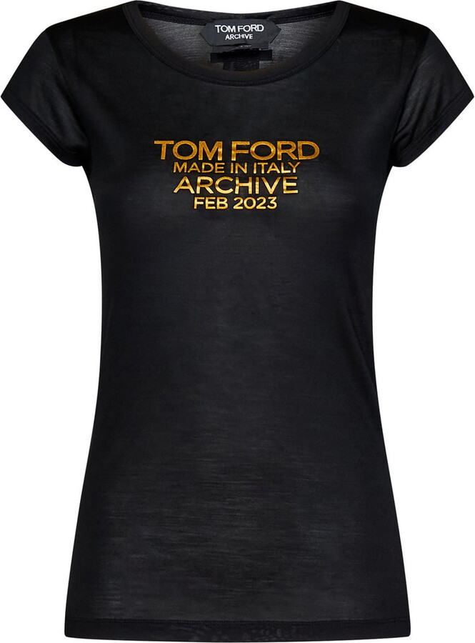 Tom Ford T-Shirts And Polos Black - ShopStyle Tops