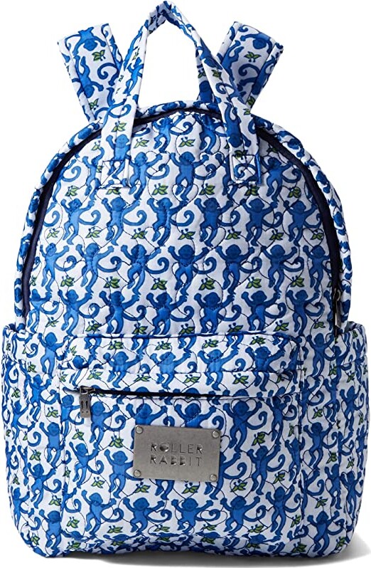 Roller Rabbit Monkey Quilted Backpack - ShopStyle Girls' Bags