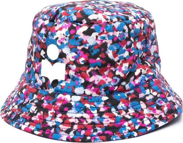 Isabel Marant Logo-Print Reversible Bucket Hat - ShopStyle