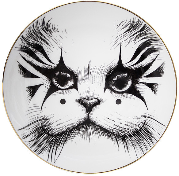 Rory Dobner - Perfect Plates - Circus Cat - Small - ShopStyle Home & Living