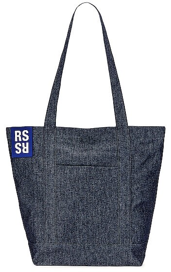 Raf Simons Denim Tote Bag in Navy - ShopStyle