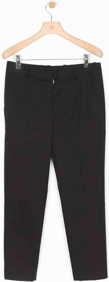 Classic Saddle Pant Cropped in BLACK - ShopStyle