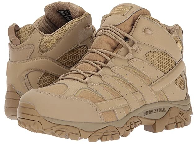 Merrell Work Moab 2 Mid Tactical Waterproof - ShopStyle Boots