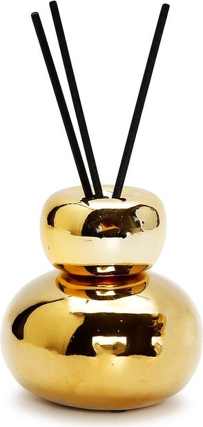Vivience Round Gold Reed Diffuser, "Lily Of The Valley" Scent - ShopStyle Home Fragrance