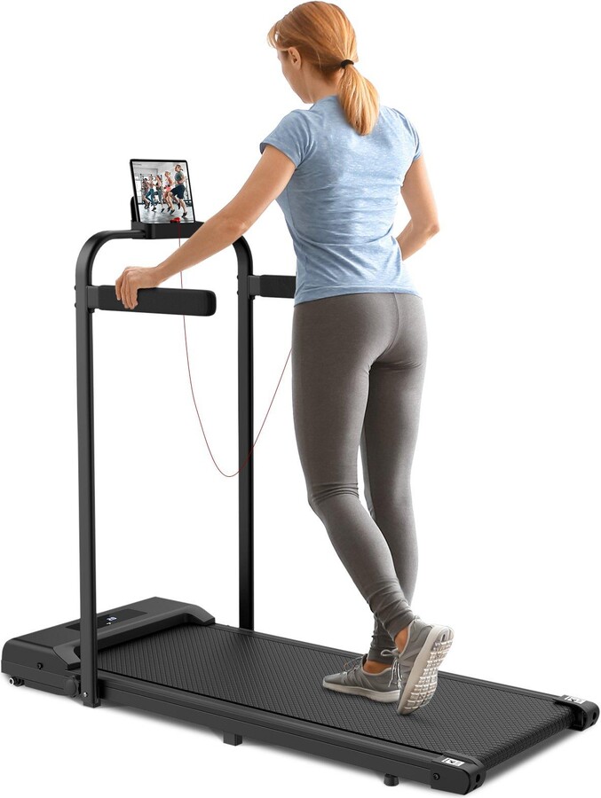 Rattantree Under Desk Treadmill,2-in-1 Folding Treadmill with Side ...