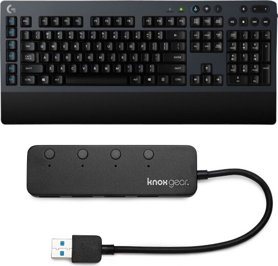 Logitech G613 Lightspeed Wireless Mechanical Gaming Keyboard with USB 3 ...