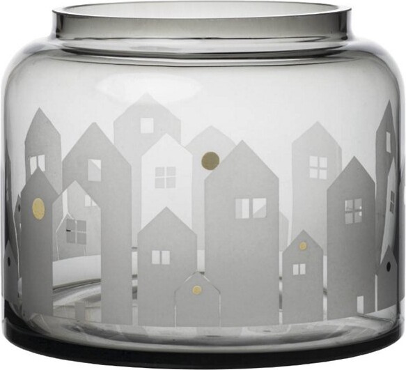 Rader Village Houses Glass Vase - ShopStyle Decorative Bowls