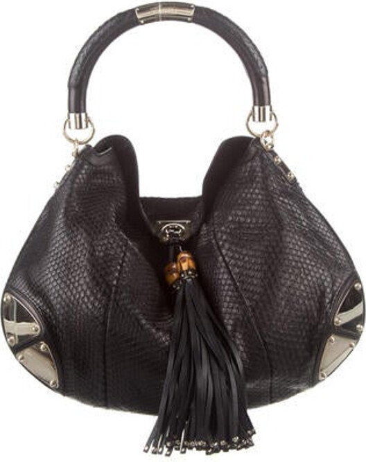 Gucci Python Indy Hobo - ShopStyle