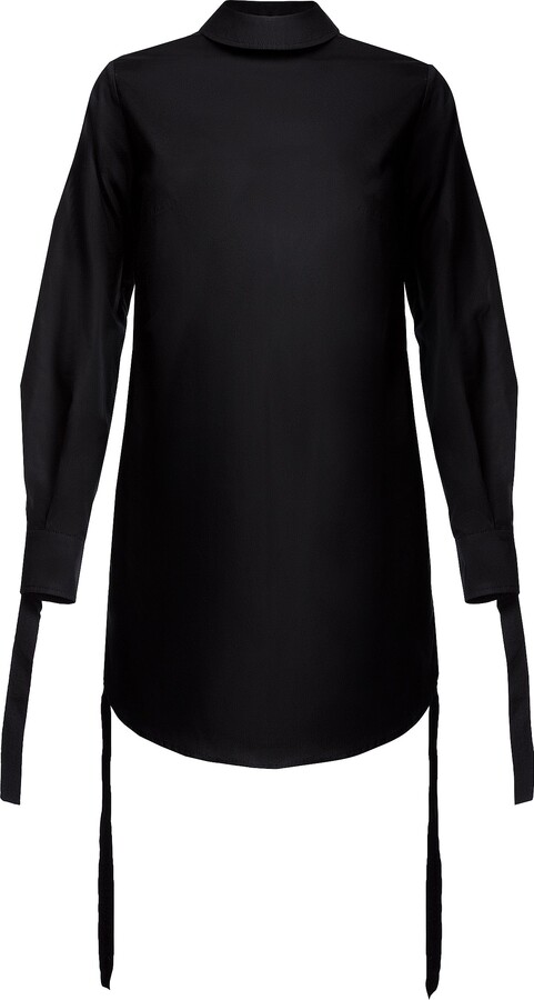 DIVALO Transylvania Women's Black Iligan Poplin Shirt - ShopStyle Tops