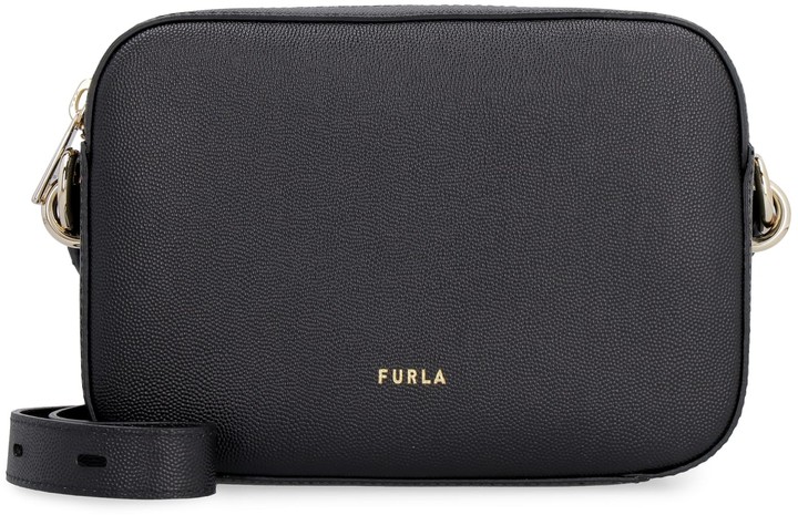 Furla Block Leather Crossbody Bag - ShopStyle