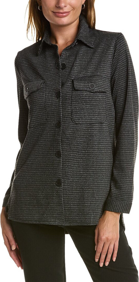 Max Studio Double Knit Shacket - ShopStyle Blazers