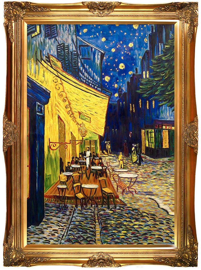 Overstock Art Cafe Terrace At Night By Vincent Van Gogh - ShopStyle