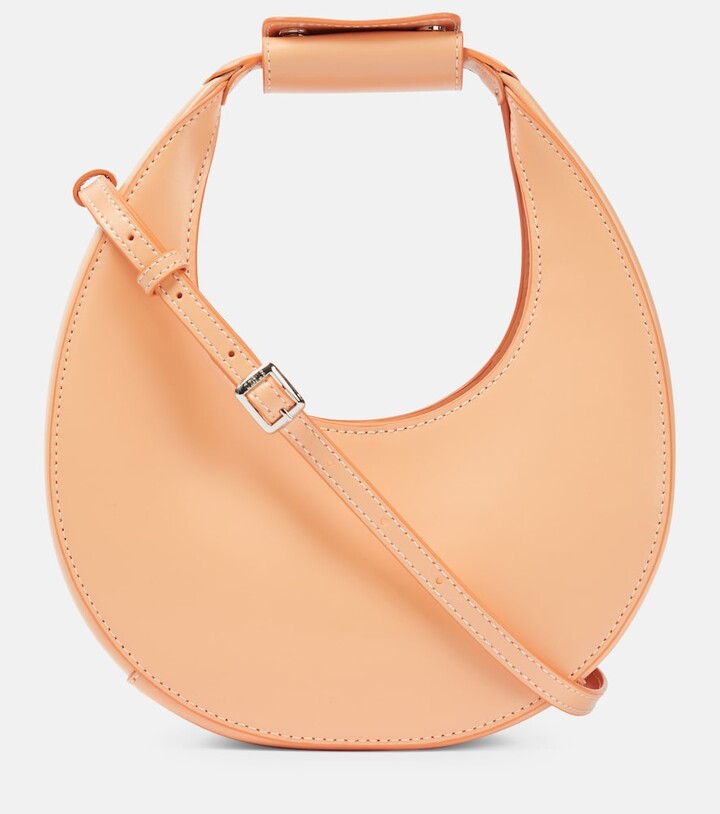 STAUD Mini Moon leather shoulder bag - ShopStyle