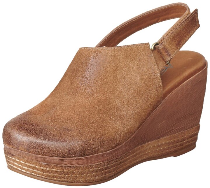 Antelope Slingback Platform Wedge Clog - ShopStyle