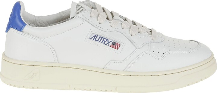 AUTRY Logo Patched Low Sneakers - ShopStyle