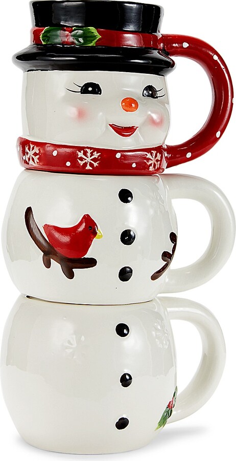 Mr. Christmas 3-Piece Stackable Mugs - ShopStyle
