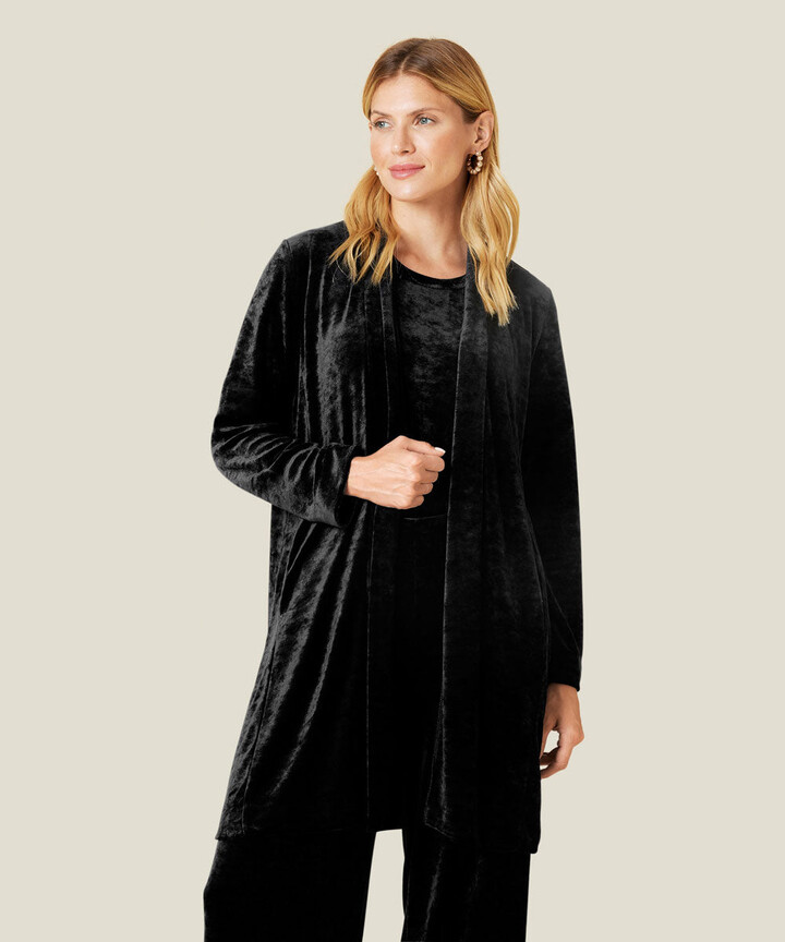 Masai Johanna Velvet Duster - ShopStyle Casual Jackets