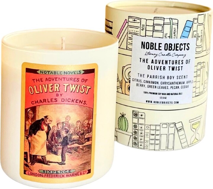 Noble Objects - Oliver Twist - Literary Candle - ShopStyle