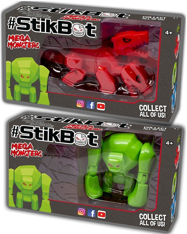 Stikbot Stikbot Mega Monsters Gigantus & Cerberus - ShopStyle Toys