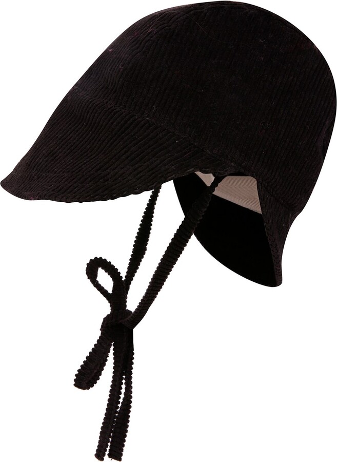 Lanefortyfive The Bonnet - Men's Bonnet Hat In Black Corduroy - ShopStyle