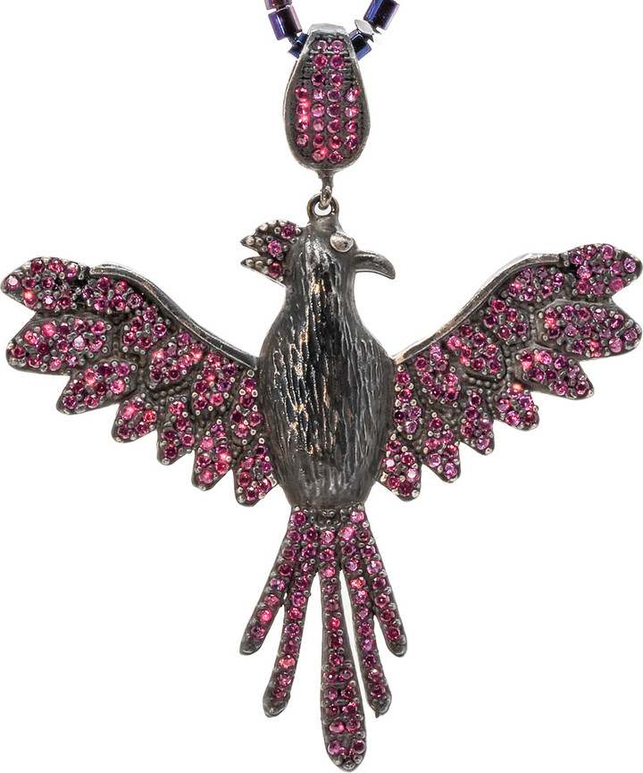 Ebru Jewelry - Phoenix Bird Necklace - ShopStyle