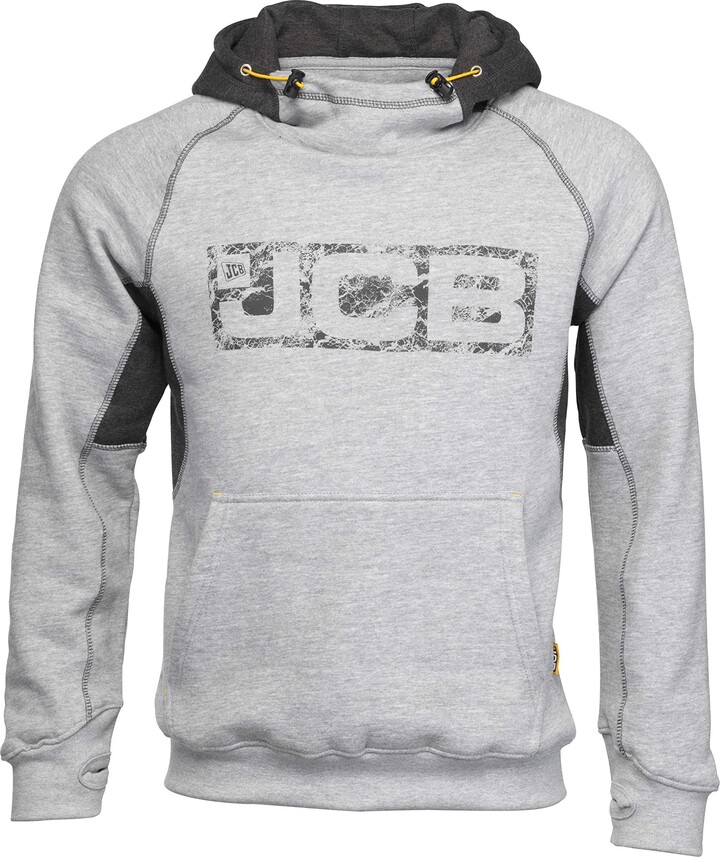 Mad4tools Jcb JCB Horton Hoodie (XXL) Grey - ShopStyle