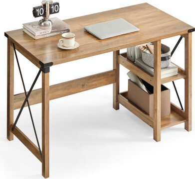Trent Austin Design Mondovi 47.2"W Farmhouse Style Desk with Reversible ...