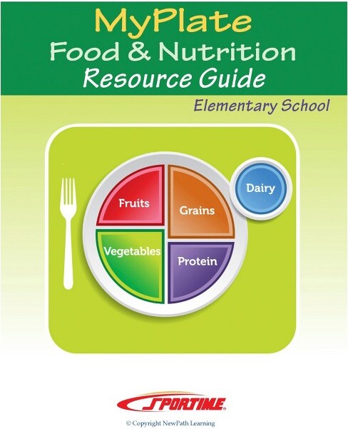 Sportime MyPlate Nutrition Student Learning Guides, Grades 1 to 4, Set ...