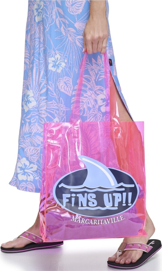 Margaritaville Island Reserve Fins Up Pvc Beach Tote Bag - ShopStyle