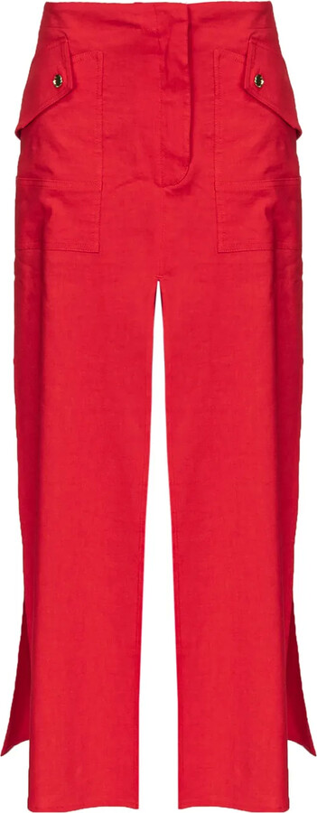 Pinko Draped Multi-Slit Maxi Skirt - ShopStyle