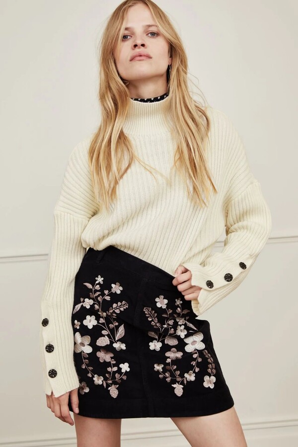 Fabienne Chapot Victoria Skirt - Black - ShopStyle