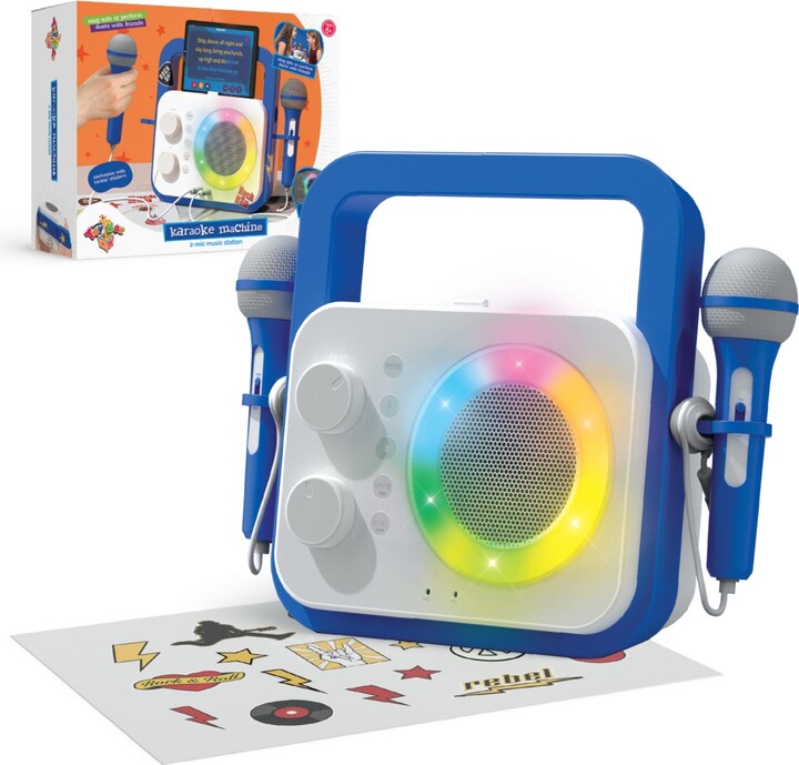 Geoffrey's Toy Box 2-Mic Karaoke Machine Music Station, Created for ...