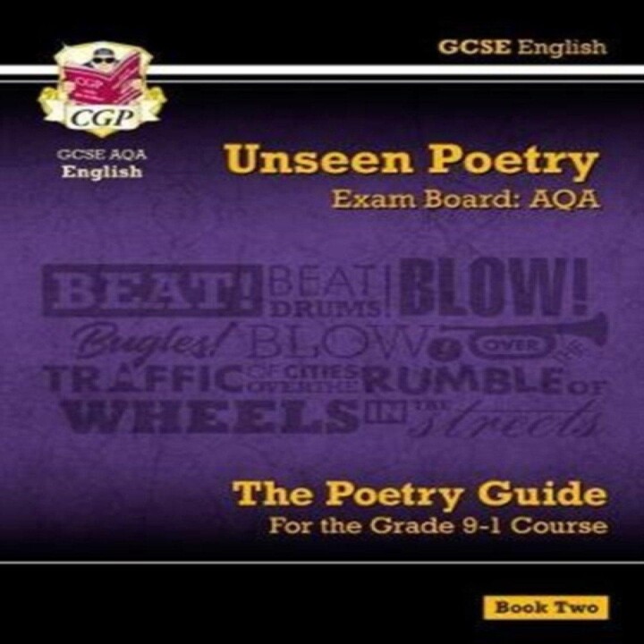 CGP Books GCSE English AQA Unseen Poetry Guide - Book 2 includes Online ...