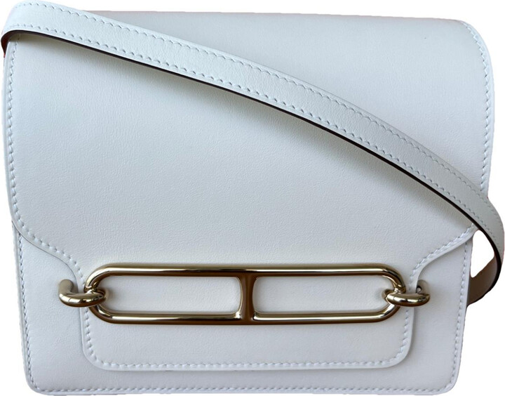 Hermes Roulis leather crossbody bag - ShopStyle
