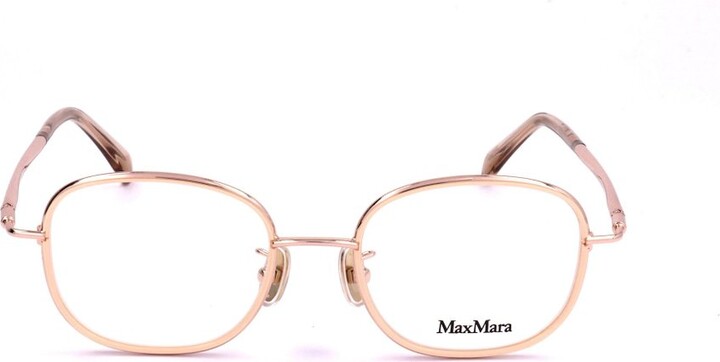 Max Mara Square Frame Glasses - ShopStyle Eyeglasses