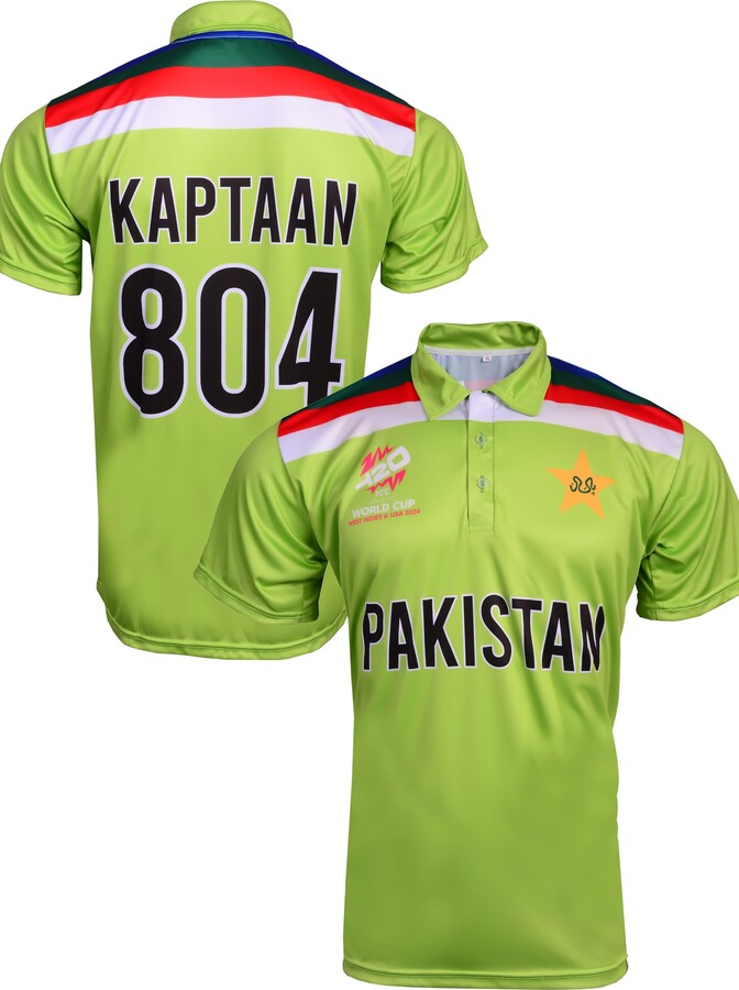 Generic Pakistan Cricket Team Imran Khan 804 T20 World Cup 2024 Fan ...