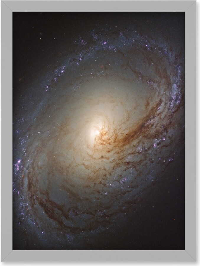 Artery8 Hubble Space Telescope Image NGC 3368 Orange Blue Galaxy Also Known As Messier 96 ...