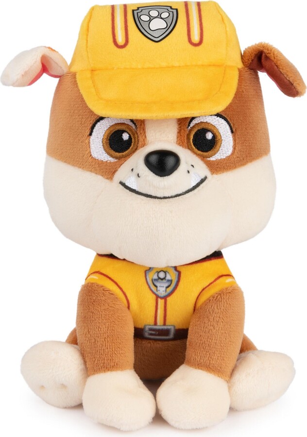 Paw Patrol Gund Official Rubble in Signature Construction Uniform Plush ...
