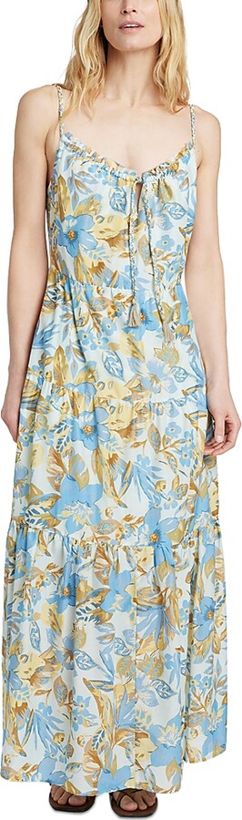 Female Faherty Braided Trim Maxi Dress - ShopStyle