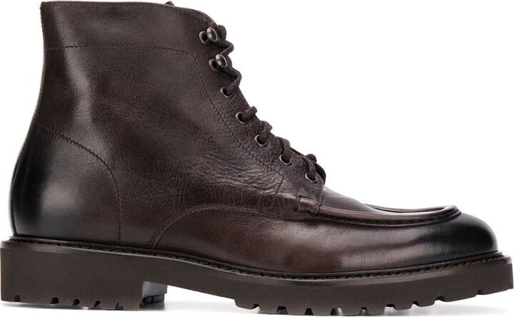 Doucal's Triumph Broadside Derby Boots Shoes - ShopStyle