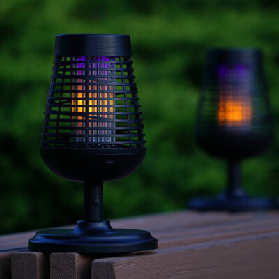 Pic Flickering Flame Solar Bug Zapper Insect Killer Torch - ShopStyle ...