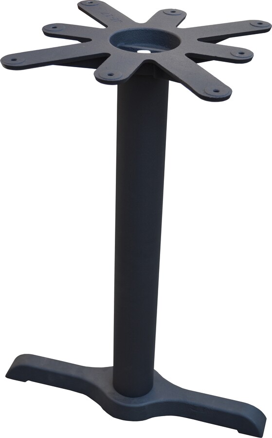 JI Bases Cast Iron 5.25 x 22-inch End Base-3-inch Column- 17-inch Top ...