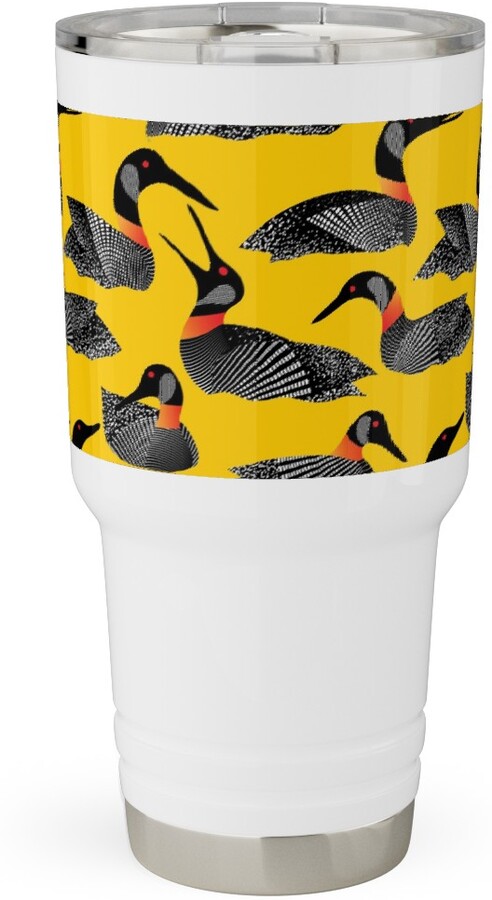Shutterfly Travel Tumblers: Common Loon of Canada - Yellow, 30oz - ShopStyle Drinkware & Bar Tools